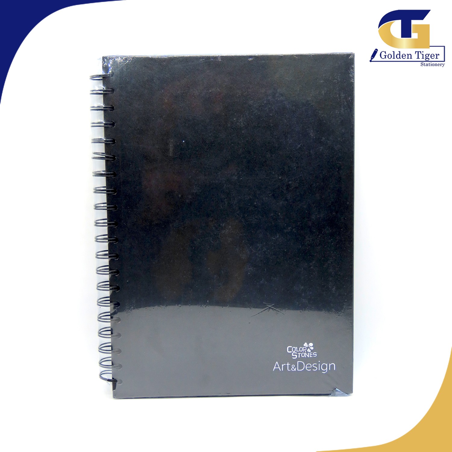 Color Stone Ring Black Book Art & Design H-10.5 inch W-7.5 inch ...