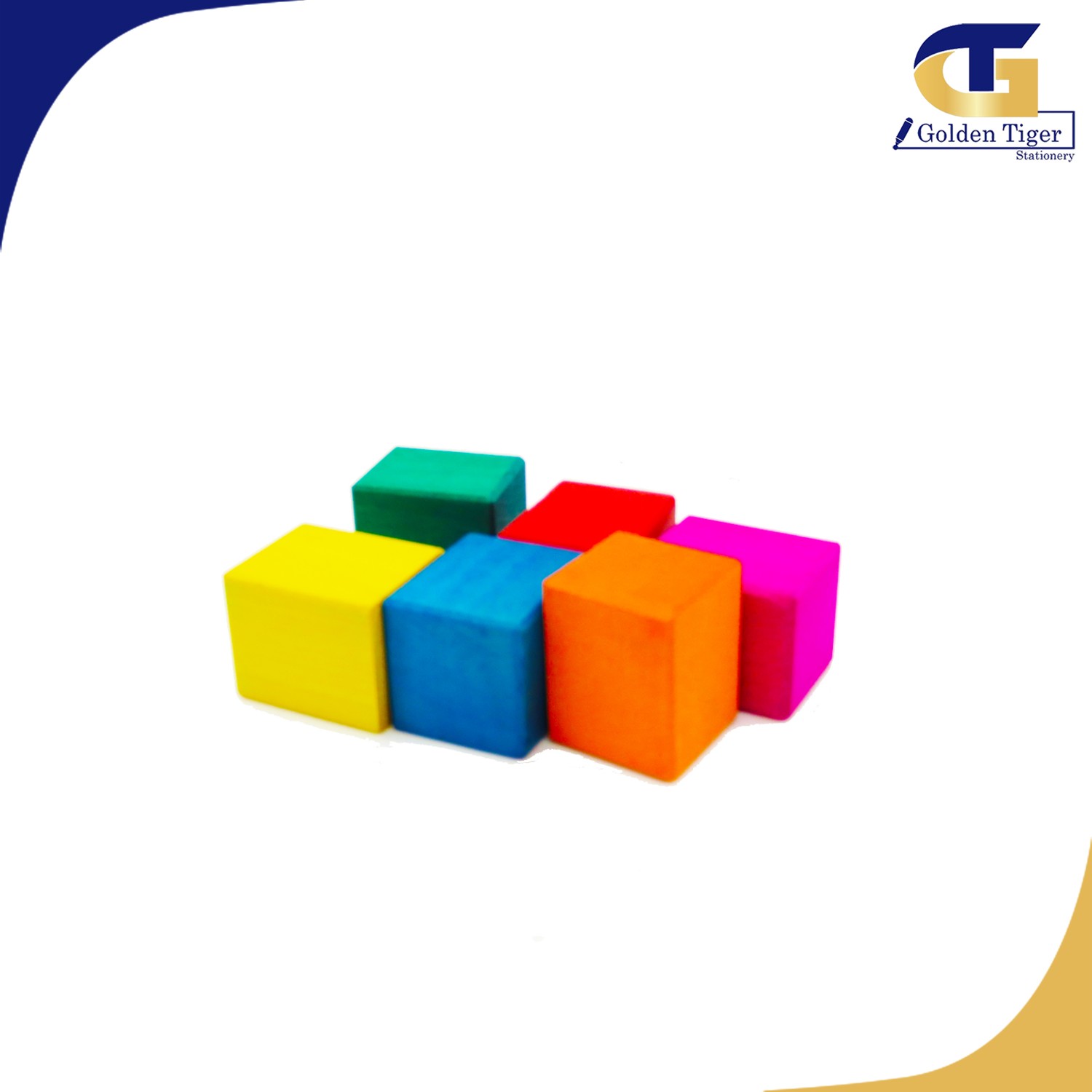 Wood Square Shape Color | Golden Tiger Stationery Store