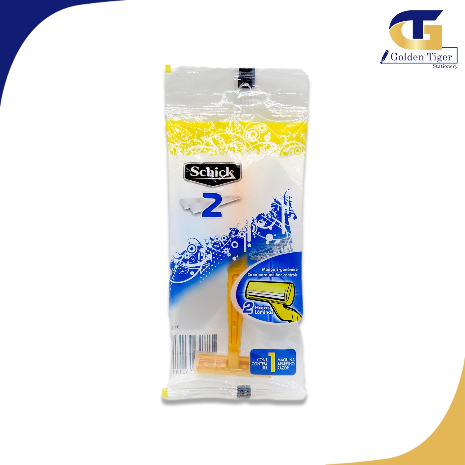 Schick 2 H/C 12'S razor blade pcs | Golden Tiger Stationery Store