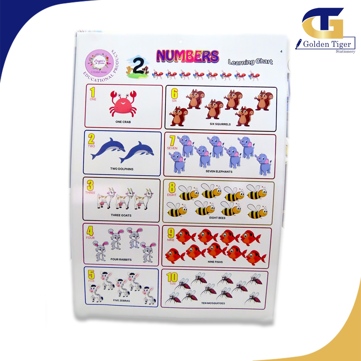 CS Learning Chart ဒီဇိုင်းအစုံ | Golden Tiger Stationery Store