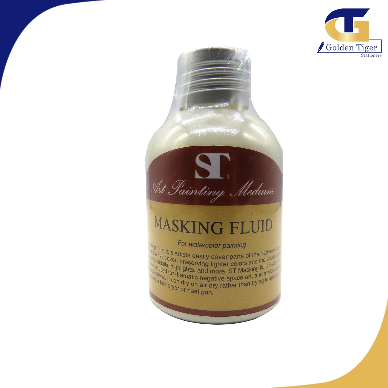 ST Masking Fluid 100ml | Golden Tiger Stationery Store