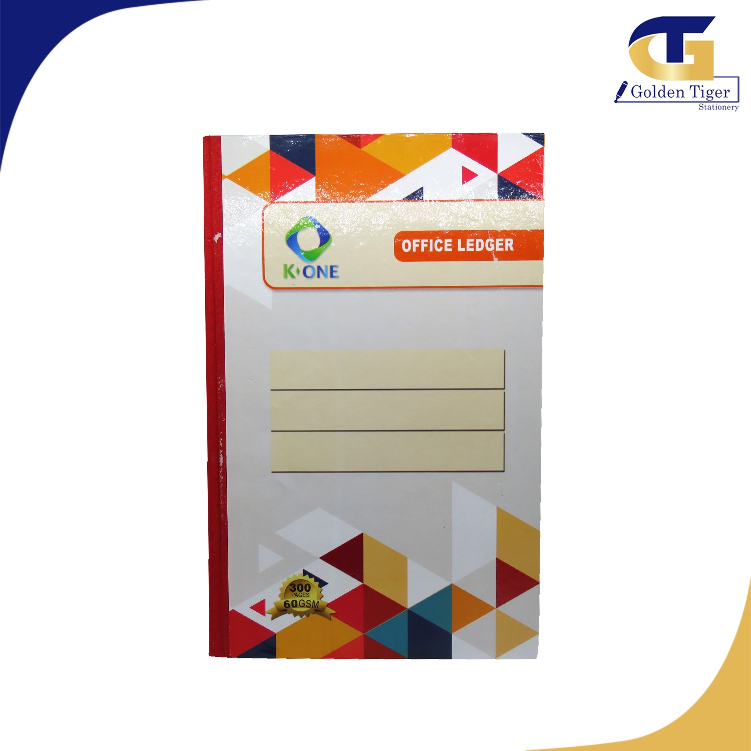 K One Office Ledger Book 300p | Golden Tiger Stationery Store