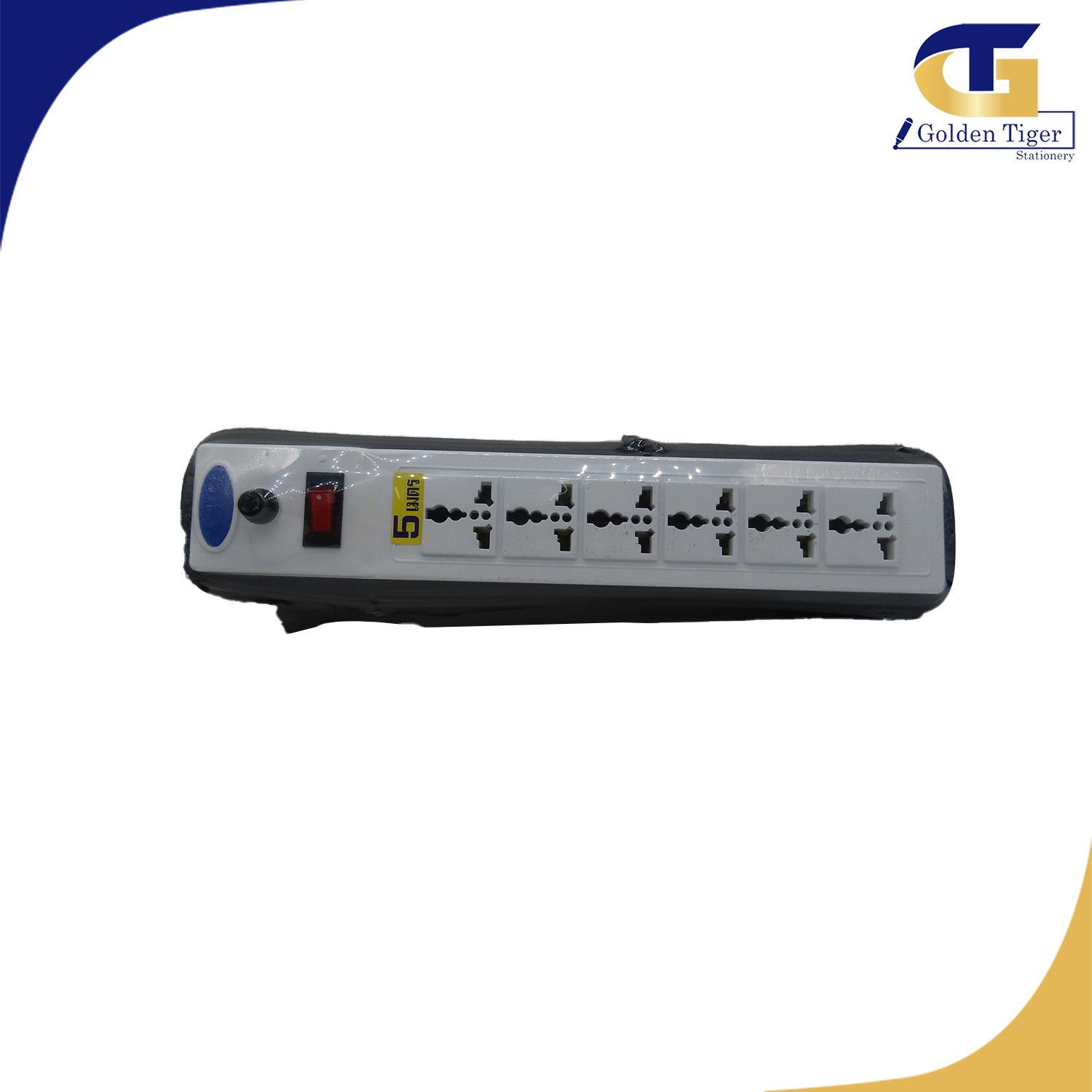 Amc Extension Socket 6 Socket 5M | Golden Tiger Stationery Store
