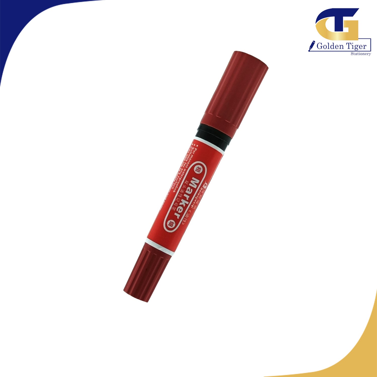 China Permanent Marker red ( 1 pcs ) | Golden Tiger Stationery Store