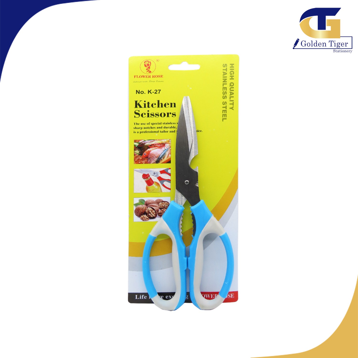 Scissors Flower Rose 0088 | Golden Tiger Stationery Store