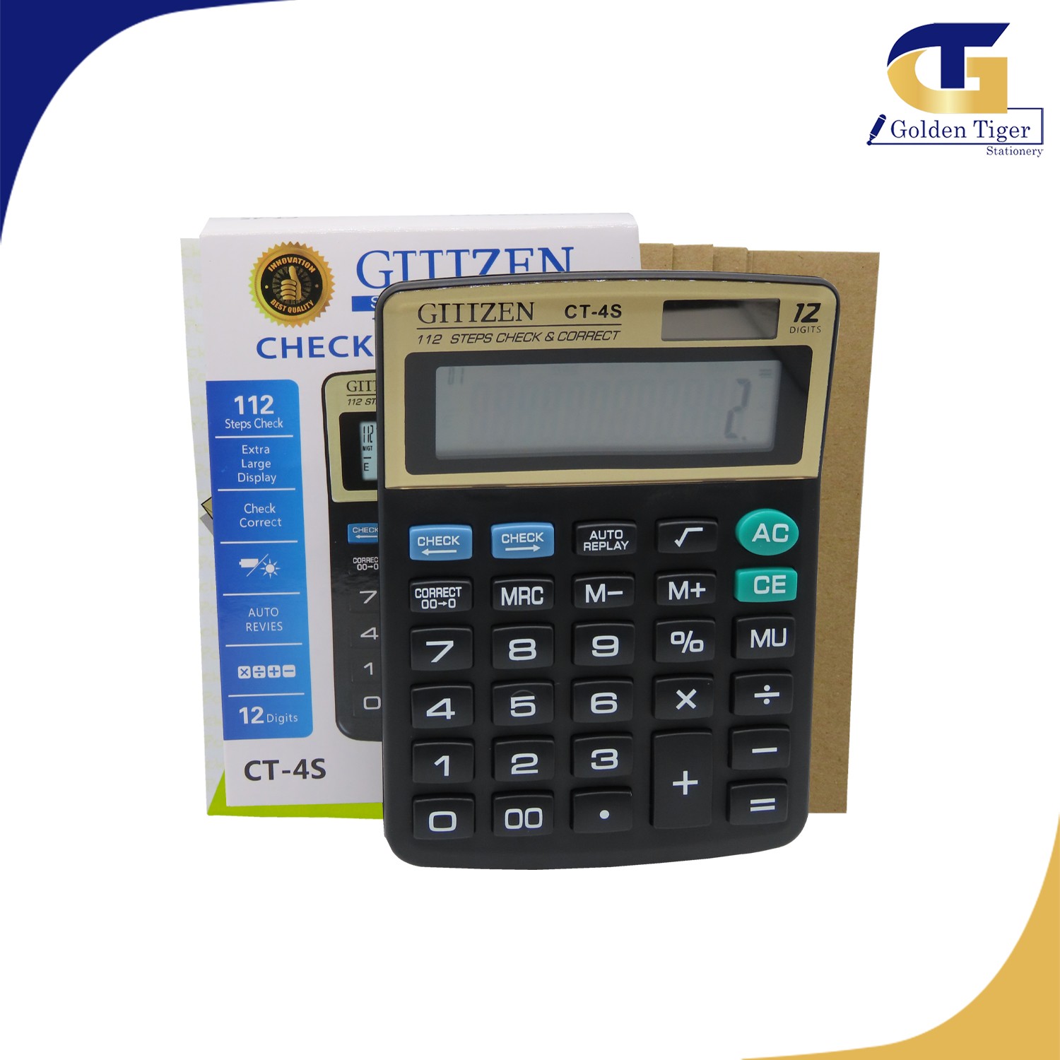 Calculator CT-4S | Golden Tiger Stationery Store
