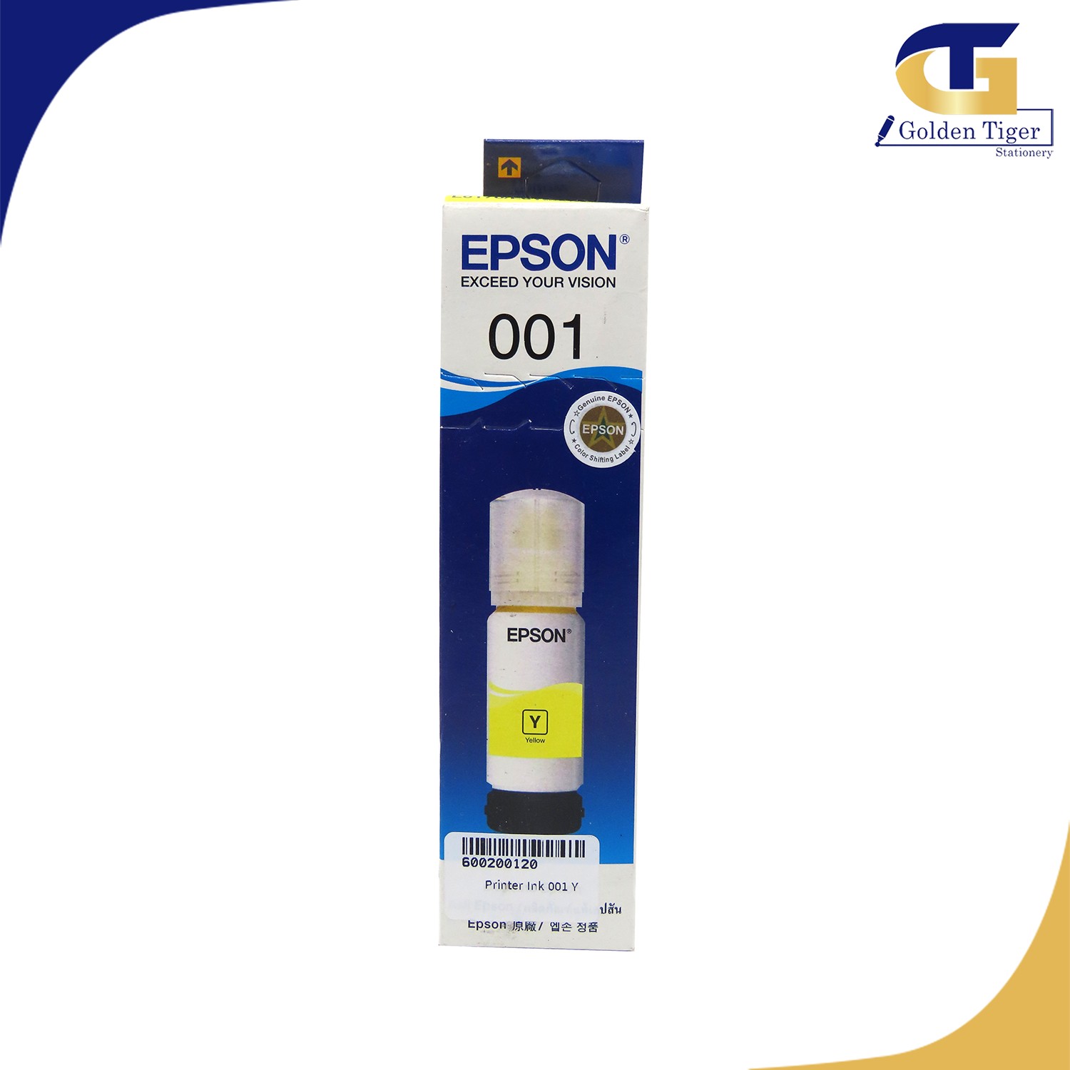 Epson Printer Ink 001 Y | Golden Tiger Stationery Store