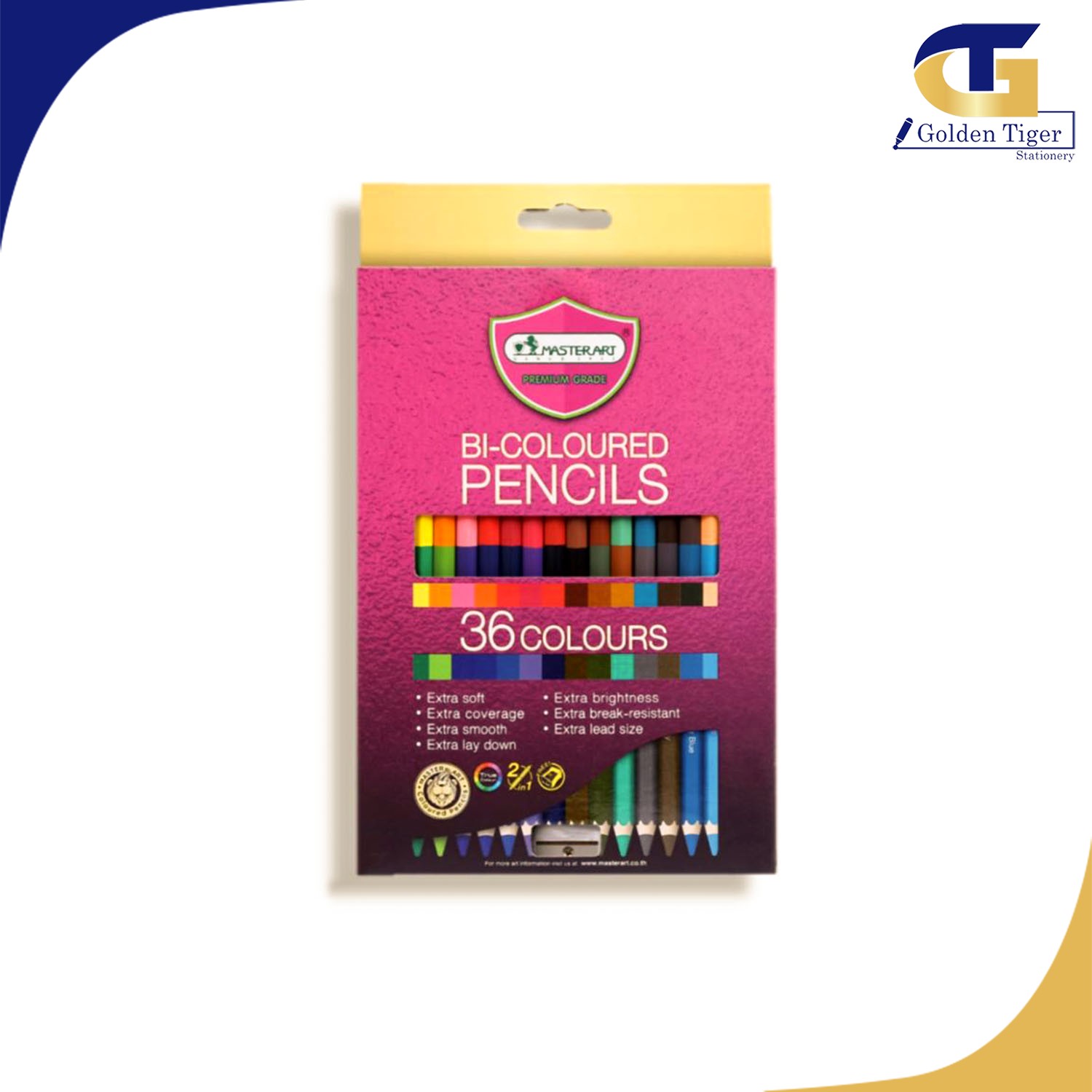 Master Art color pencil BI 36 colors | Golden Tiger Stationery Store
