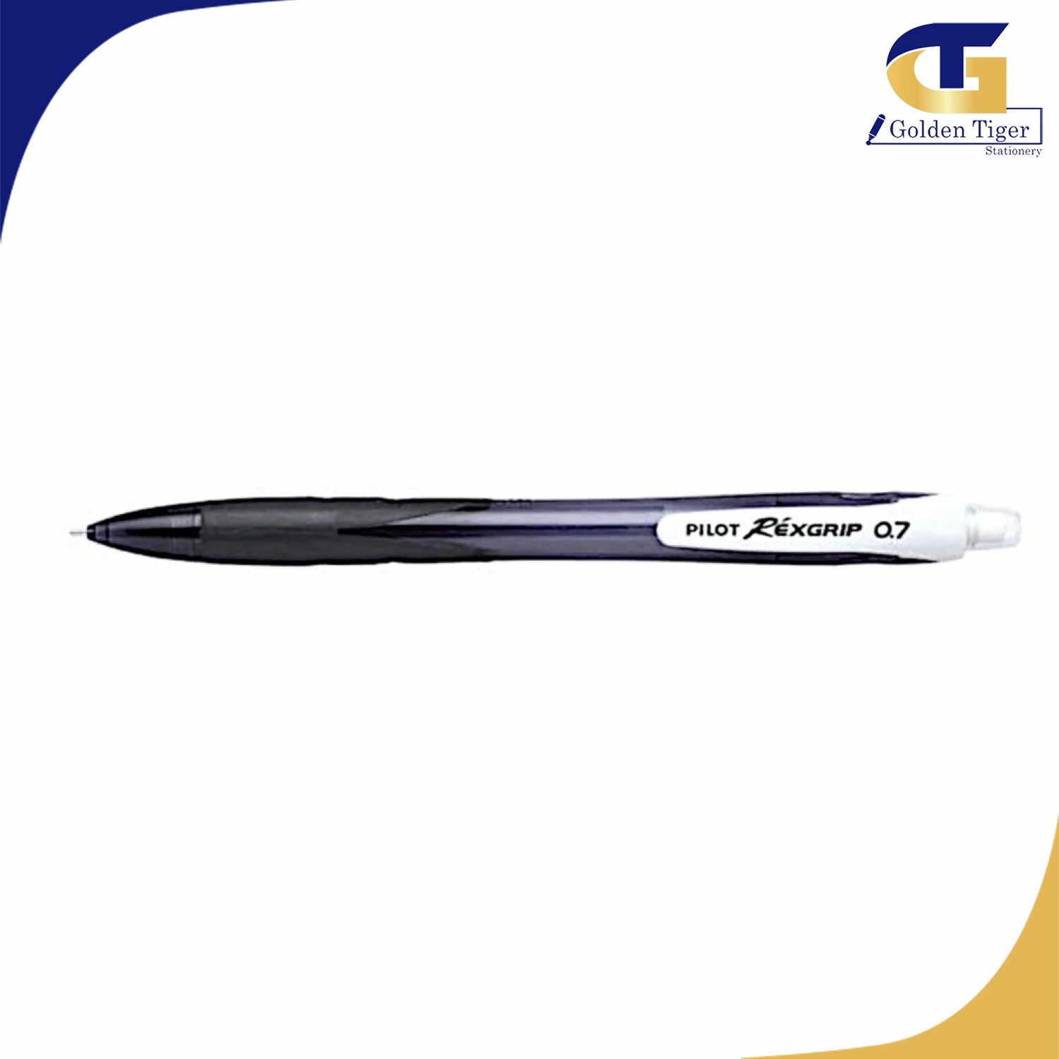 PILOT Rexgrip Lead Pencil 0.7 Black | Golden Tiger Stationery Store