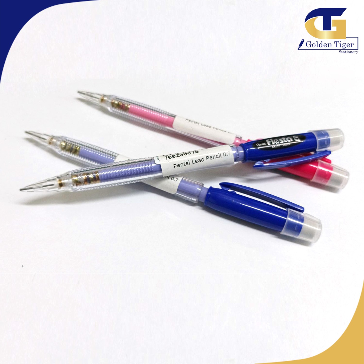 Pentel Lead Auto Pencil 0.7 (All Color) | Golden Tiger Stationery Store