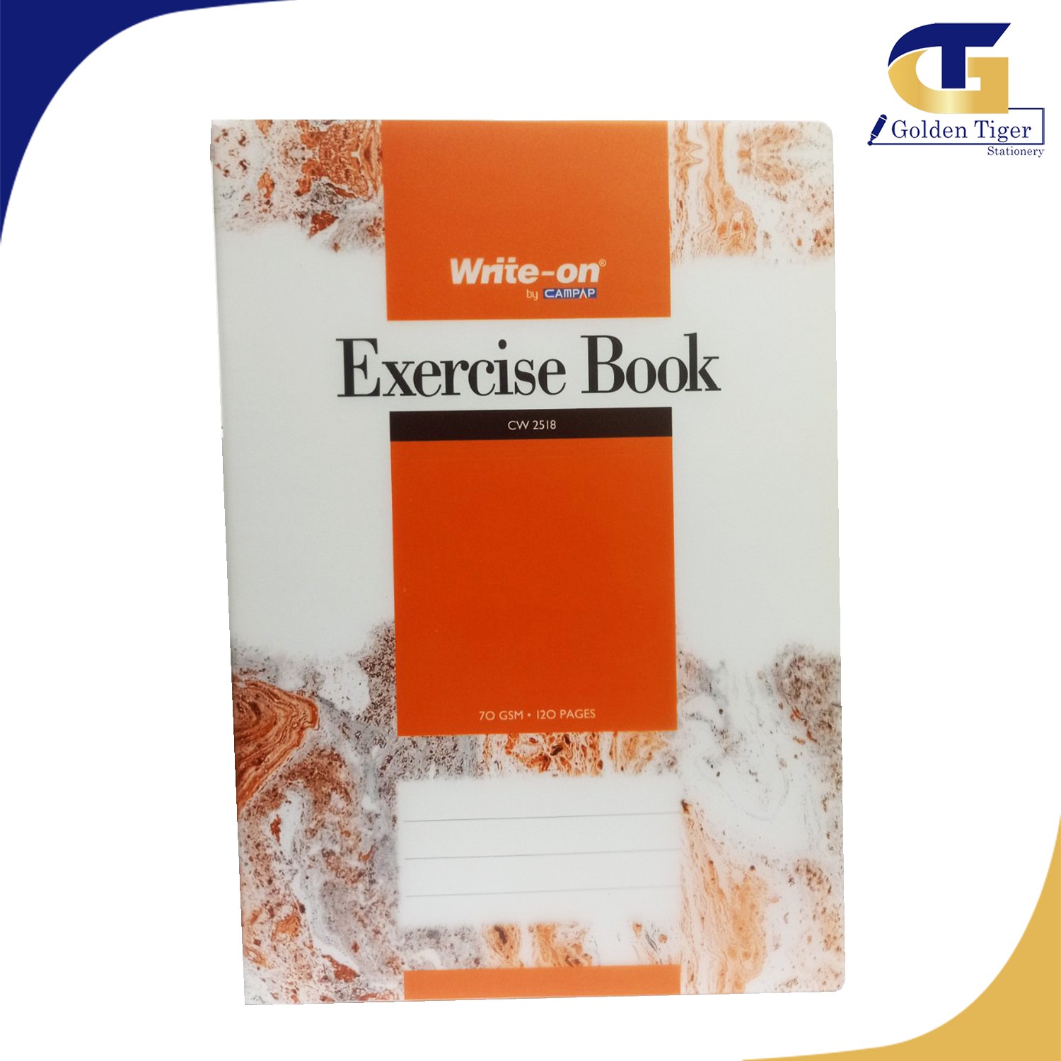 Campap Exerceise Book A4 120P CW 2518( 1 အုပ် ) | Golden Tiger Stationery Store