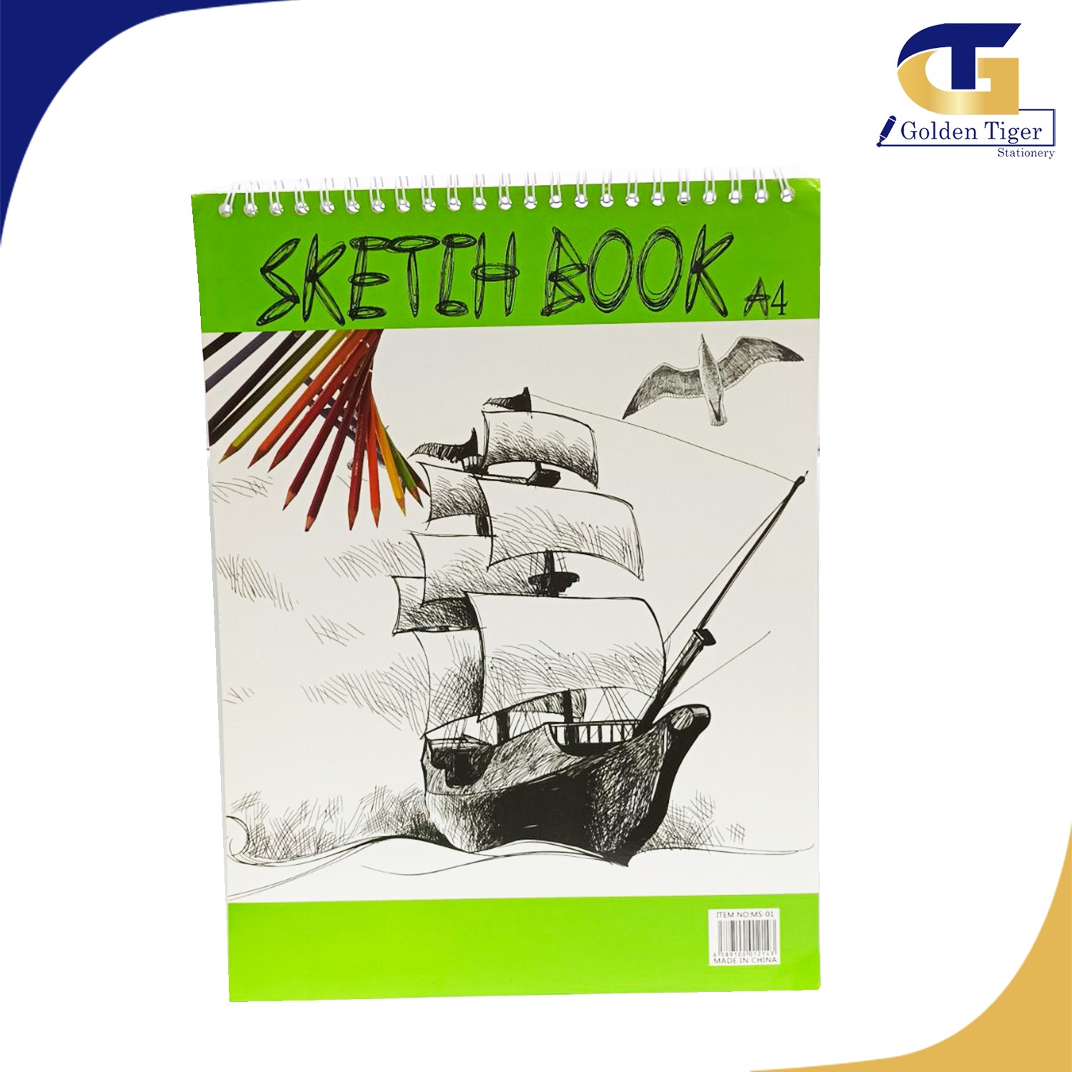 Drawing Book A4 MS-01 | Golden Tiger Stationery Store