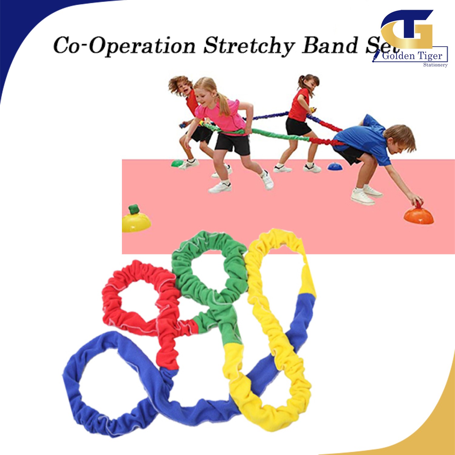 Co-Operation Stretchy Band Set | Golden Tiger Stationery Store