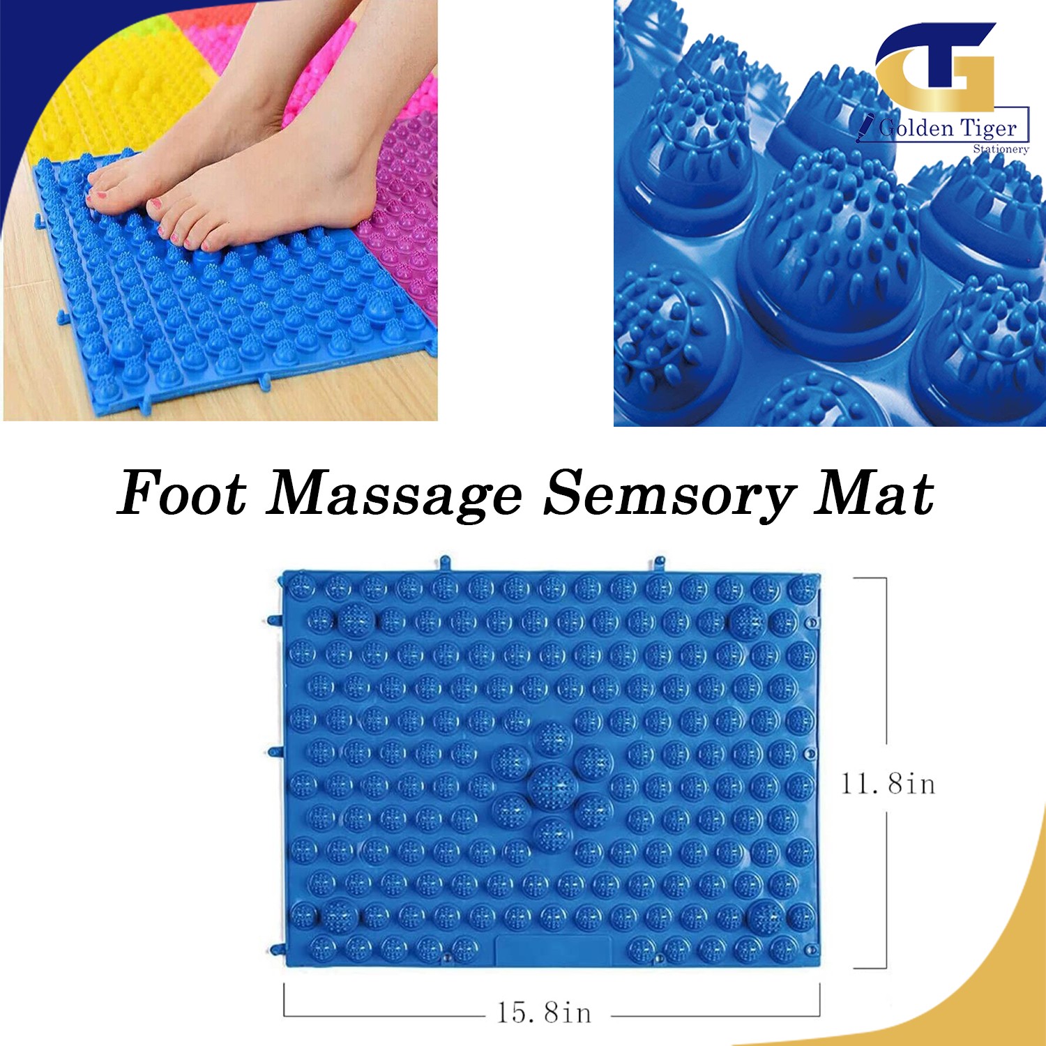 Foot Massage Sensory Mat | Golden Tiger Stationery Store