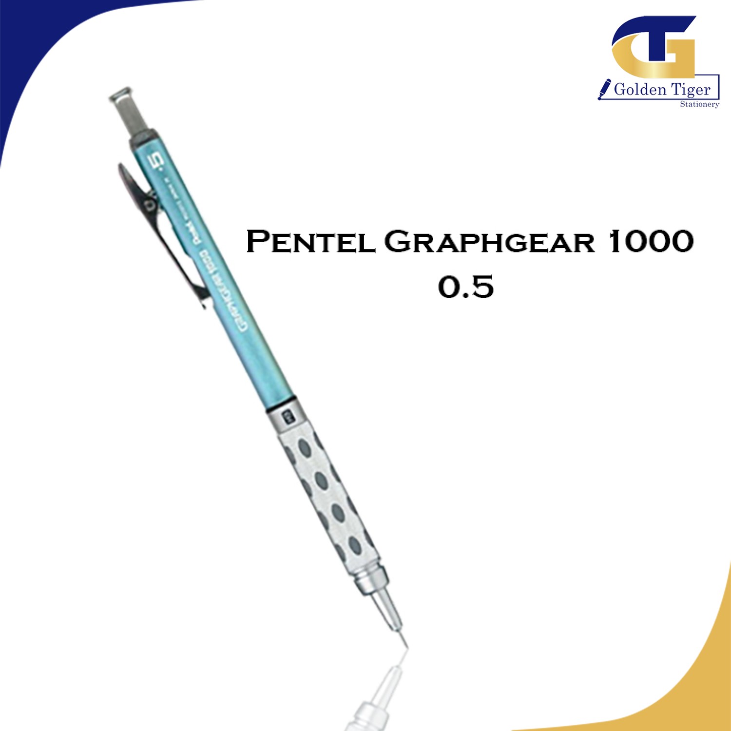 Pentel Graphite Gear 1000 (0.5) PG1015C (Sky Blue / Pink) | Golden ...