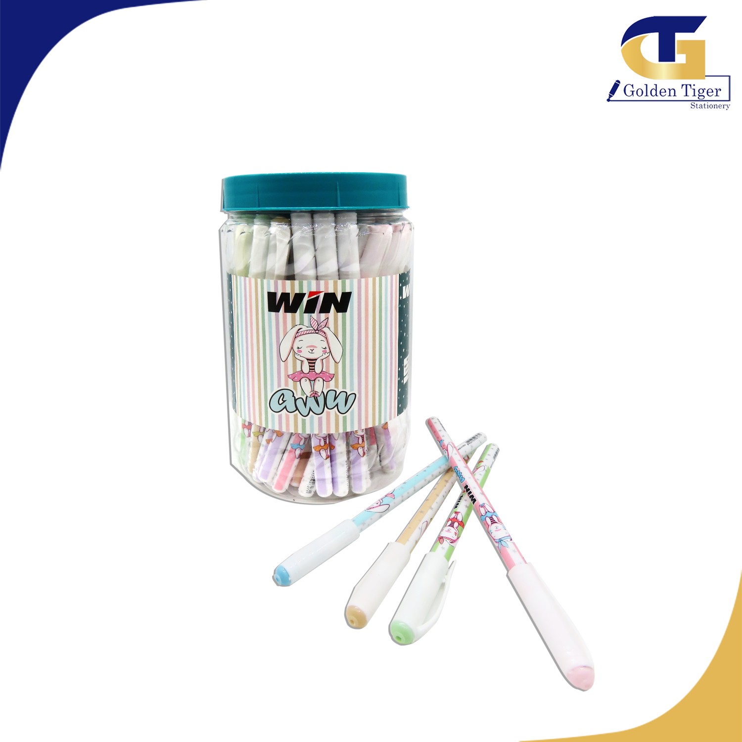 Win aww Ballpen 50pcs | Golden Tiger Stationery Store