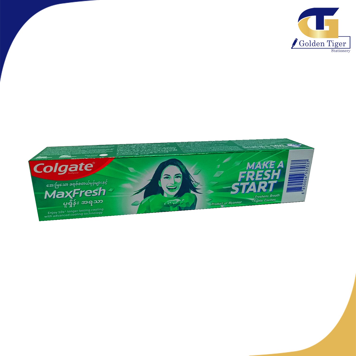 Colgate Toothpaste Maxfresh (ပူရှိန်း အရသာ) 160g | Golden Tiger ...