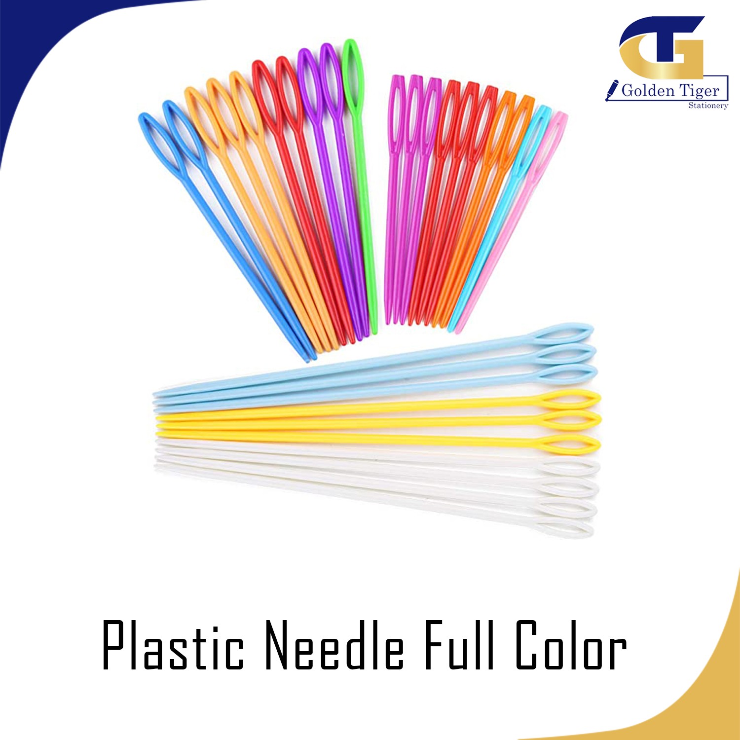 Plastic Needle 10pcs | Golden Tiger Stationery Store