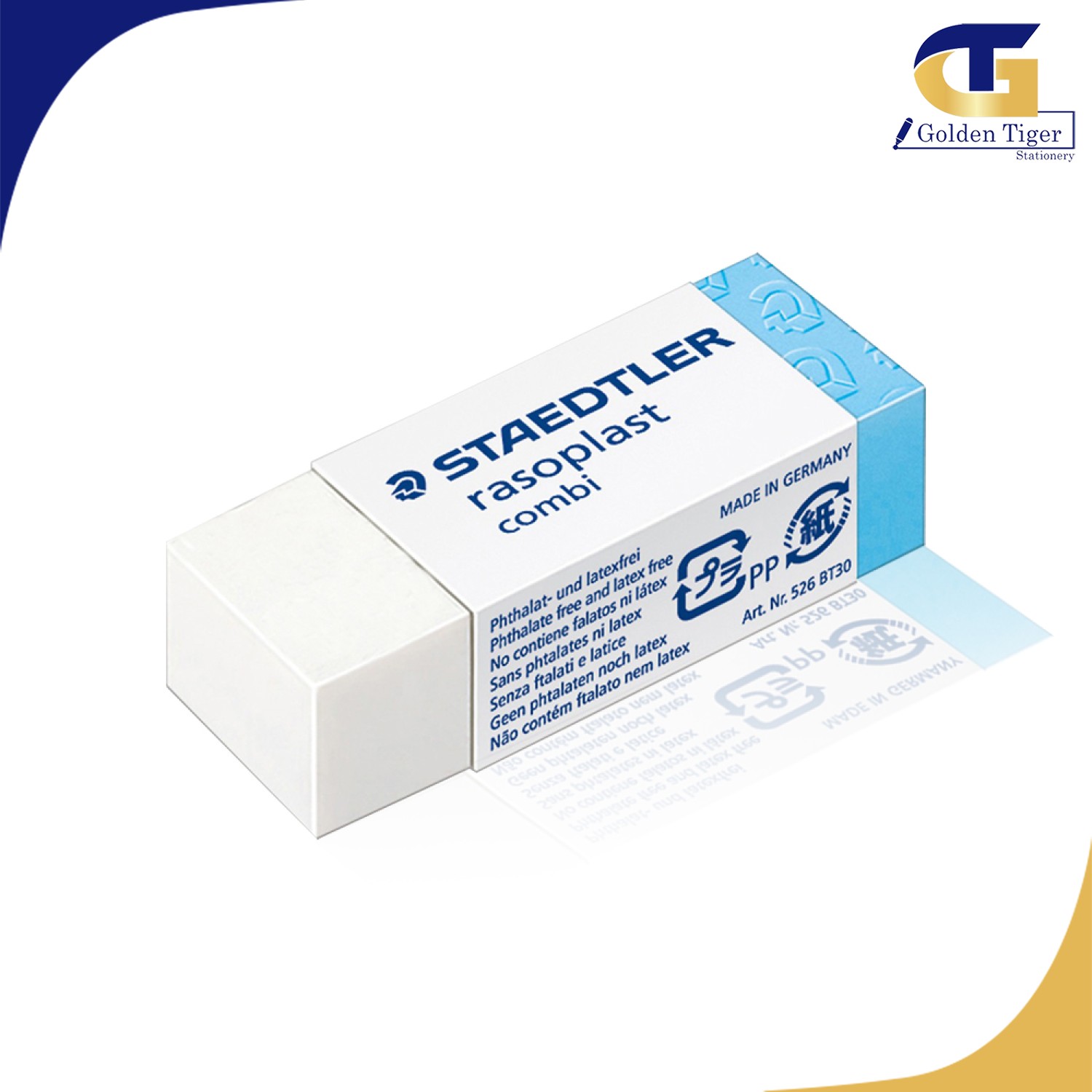 Staedtler Eraser No.526BT30 | Golden Tiger Stationery Store