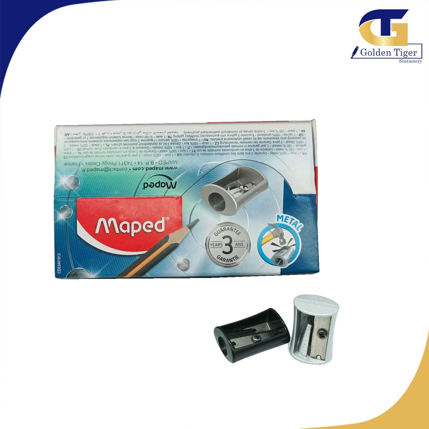 Maped Pencil Sharpener Satellite 1Hole display | Golden Tiger ...