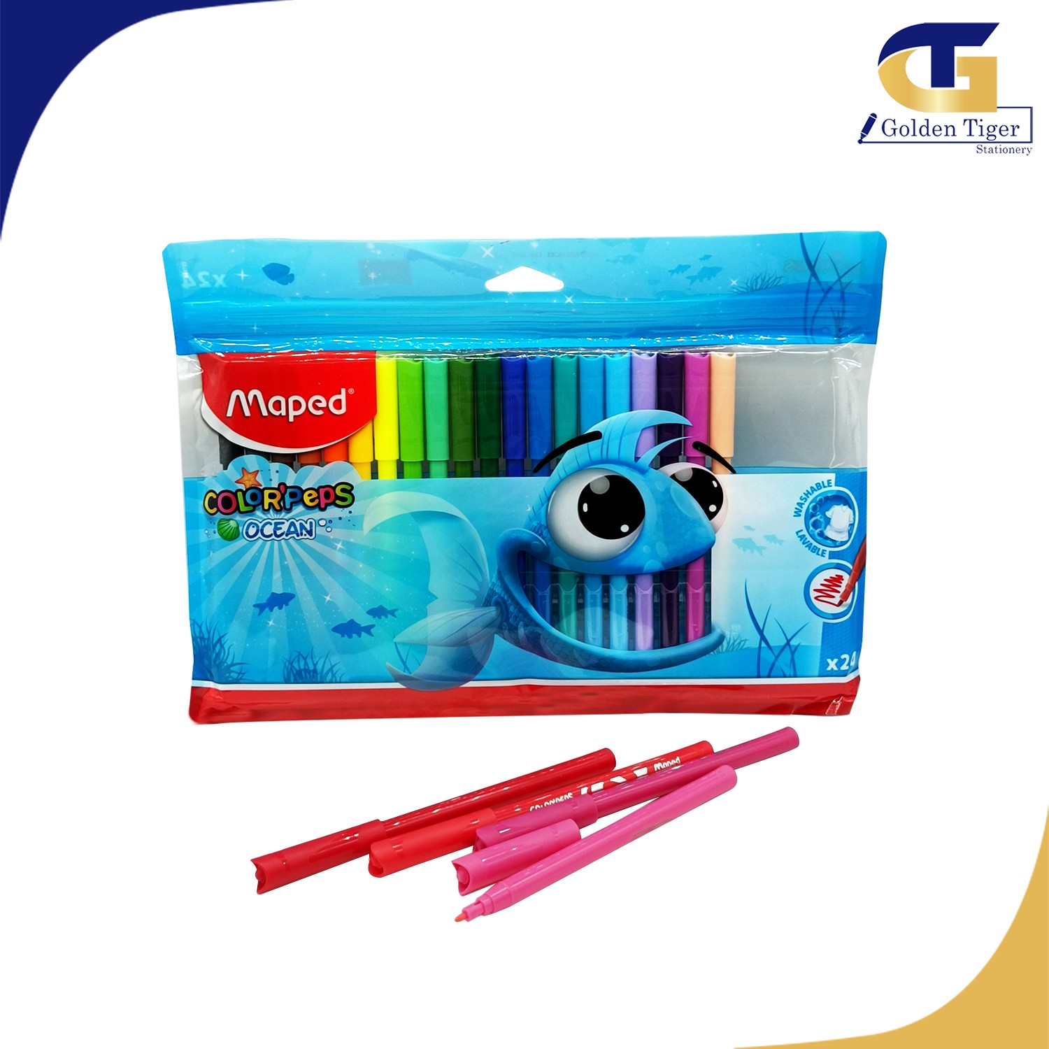 Maped Color'Peps Ocean 24C | Golden Tiger Stationery Store