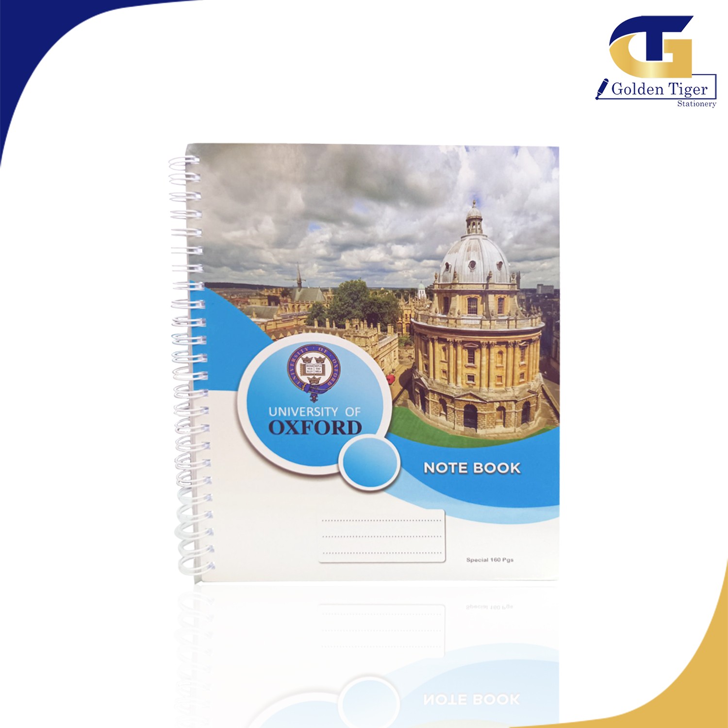 Oxford Ring Note Book A5 size 160Pg | Golden Tiger Stationery Store