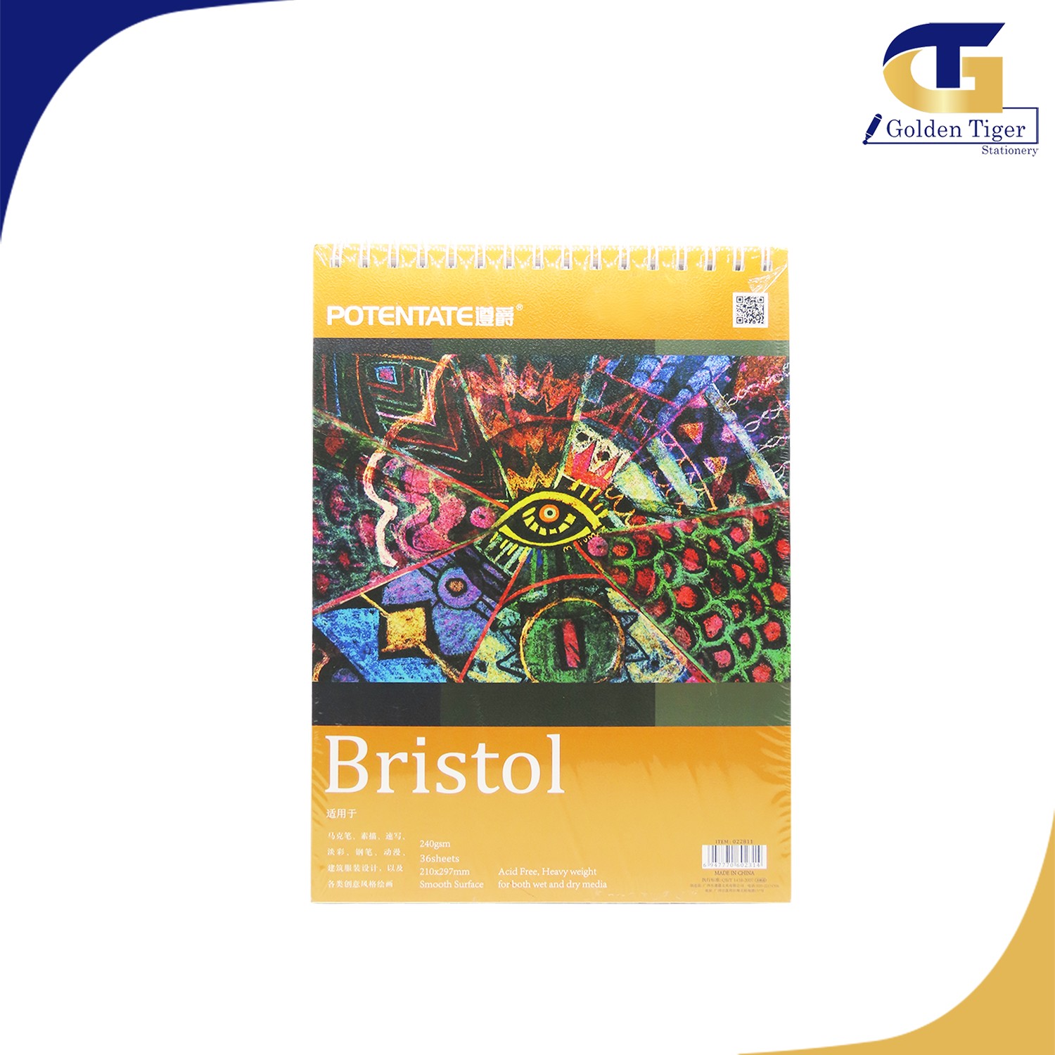 Potentate Ring Bristol Pad A4 36 sheets 022811 | Golden Tiger ...