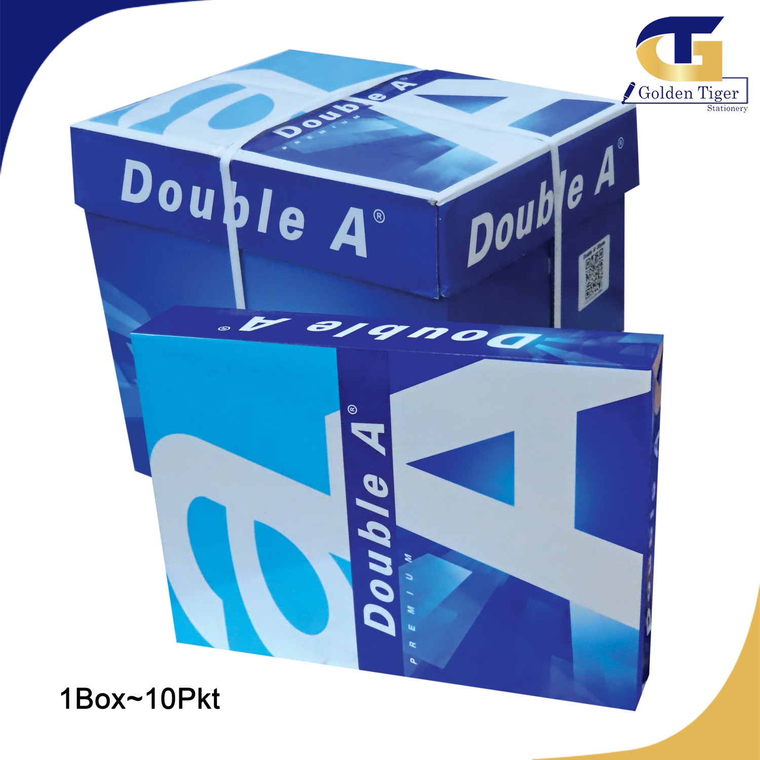 Paper Double A A5 ( 10 pkt/ box ) | Golden Tiger Stationery Store