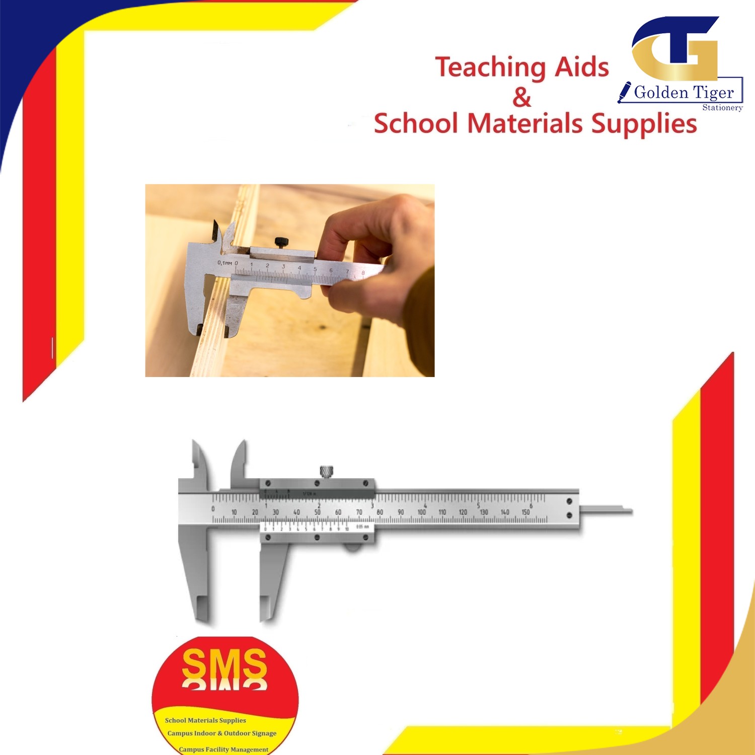 vernier caliper | Golden Tiger Stationery Store