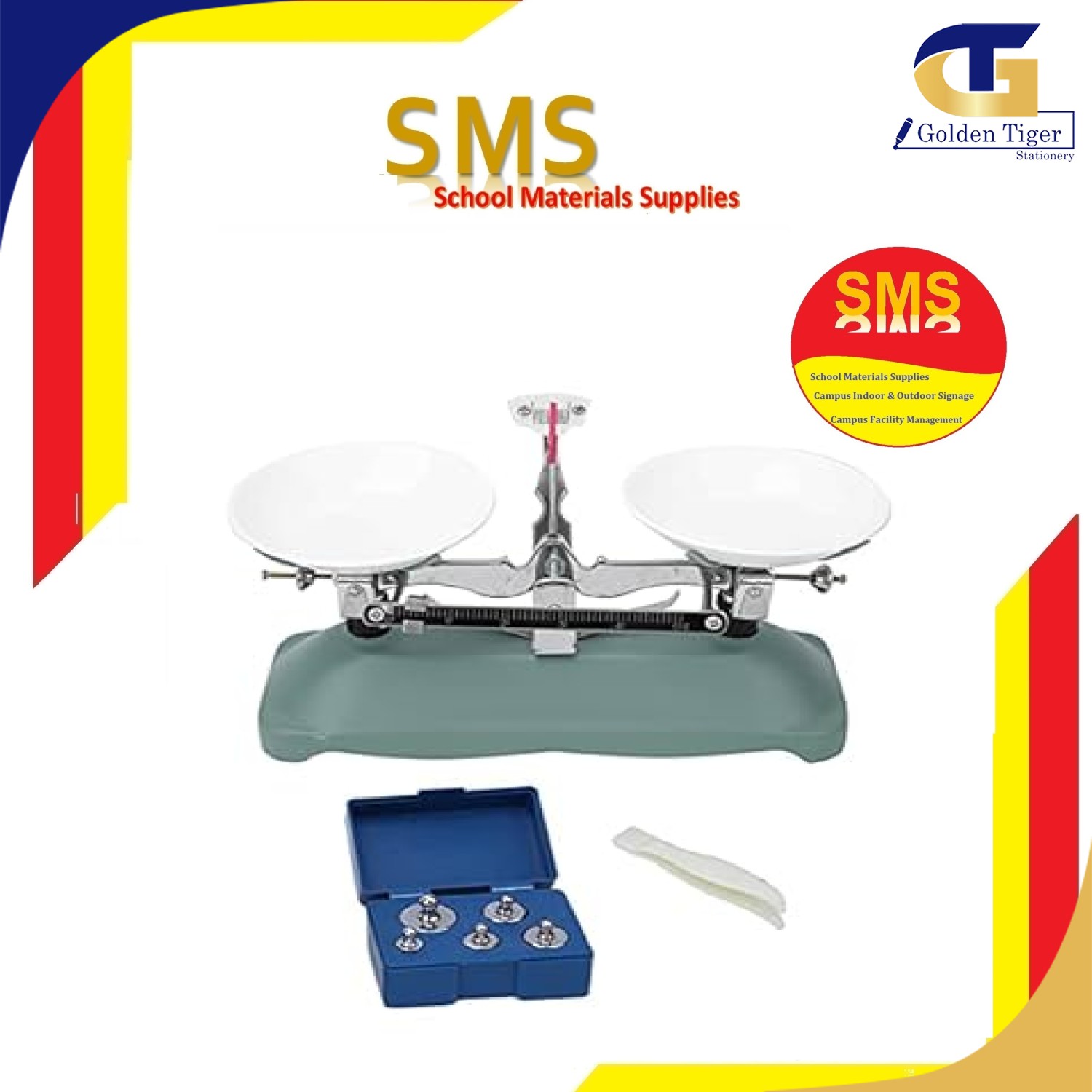 Teaching aids balance scale | Golden Tiger Stationery Store